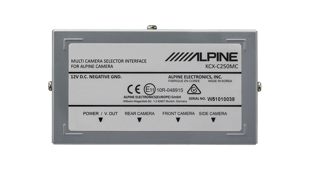 Alpine Multi-Camera Selector Interface-KCX-C250MC — Strathfield Brookvale